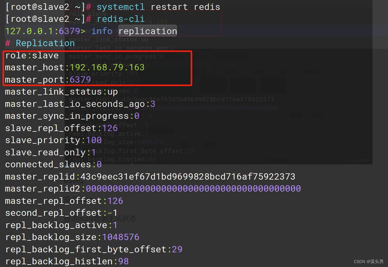 redis的主从配置模拟（一主双从）_redis 一主两从 高可用测试-CSDN博客