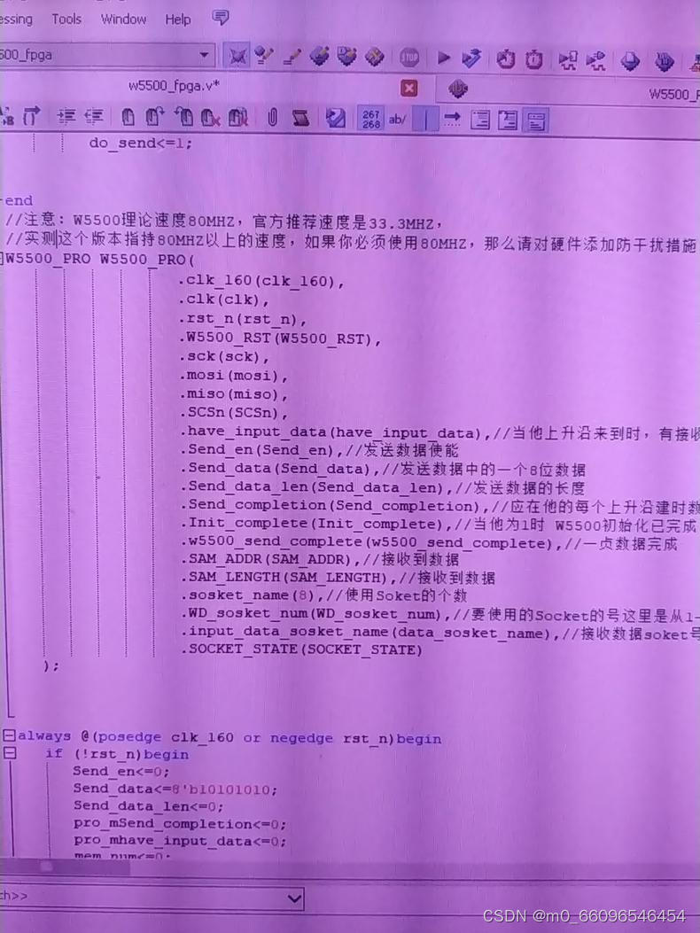 Fpga 以太网w5500 Spi传输80mhz,alter Fpga Verilog Udp驱动源码fpga驱动w5500代码 Csdn博客