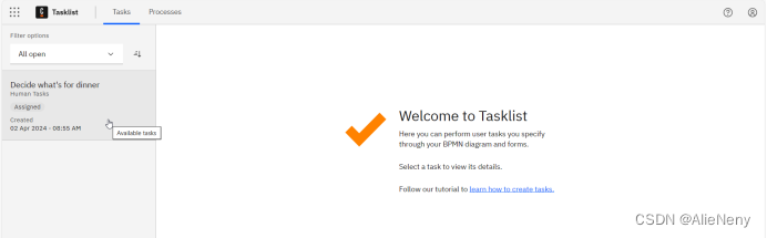 【45】Camunda8-SaaS之Tasklist(任务列表)_camunda tasklist-CSDN博客