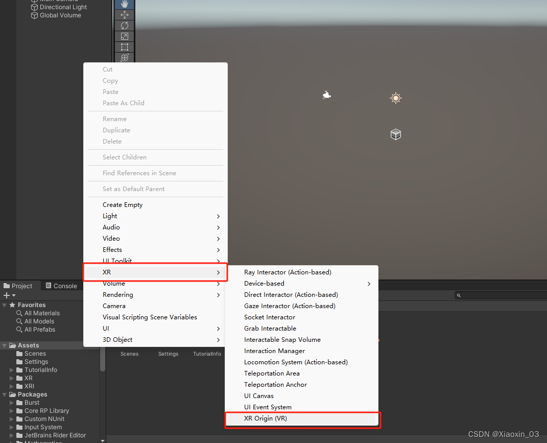 【Unity】简易配置可运行的VR项目_unity vr-CSDN博客