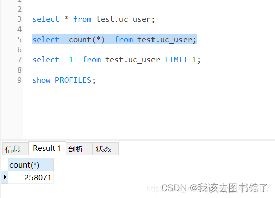 Java开发中查询有无结果，慎用select Countjava Select Count Csdn博客