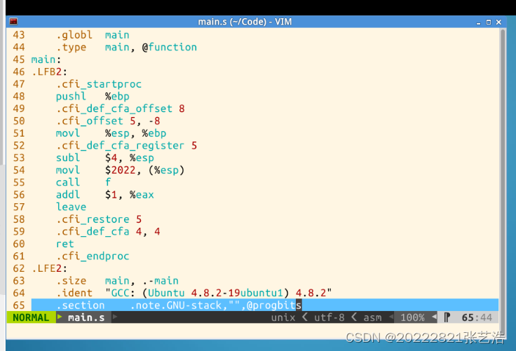 C程序反汇编解析-CSDN博客