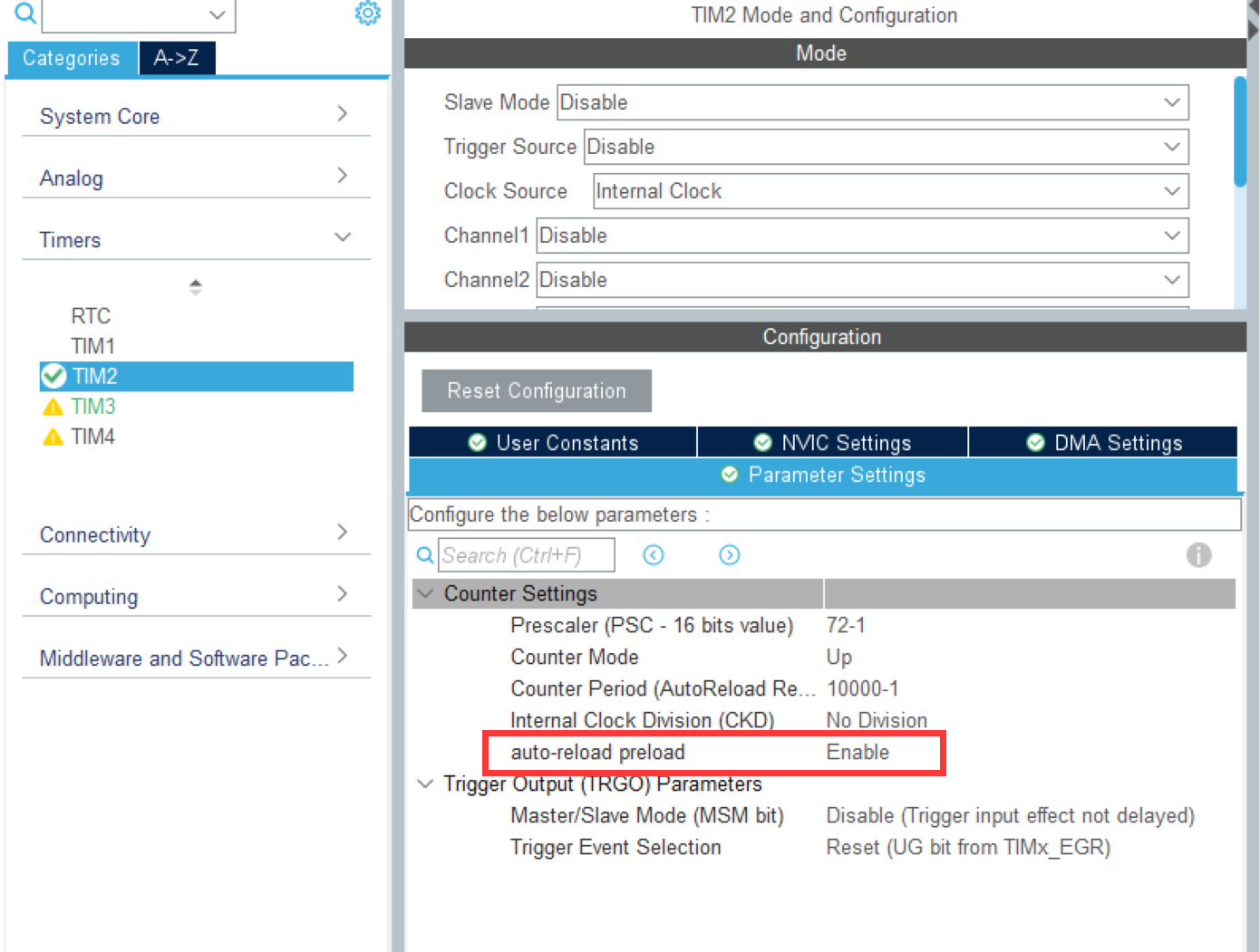 stm32定时器中断使用（ARR寄存器使用注意）-CSDN博客