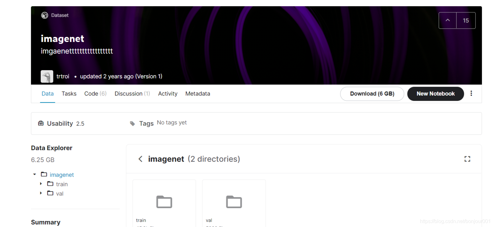 linux使用kaggle api下载数据集_copy api command-CSDN博客