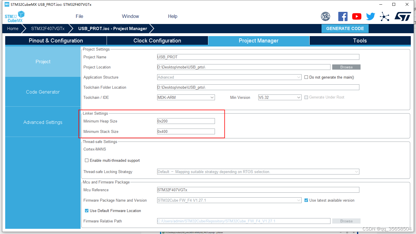 STM32F40 USB虚拟串口 HAL库_stm32f4 usb-CSDN博客