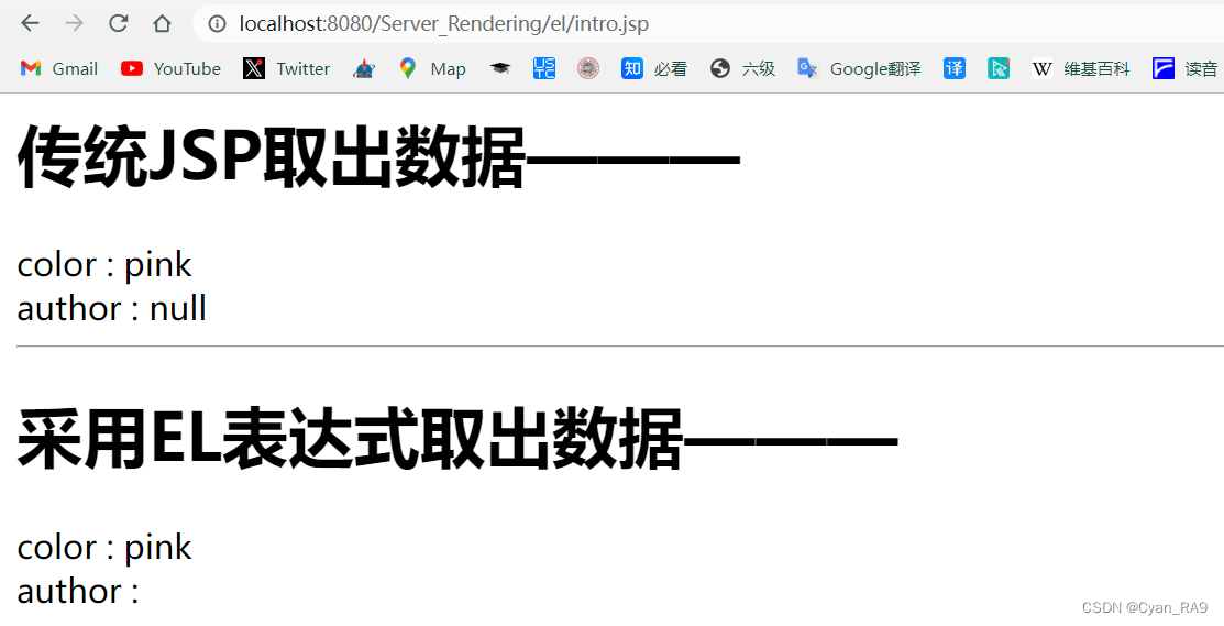 JavaWeb 速通 EL 和 JSTL_