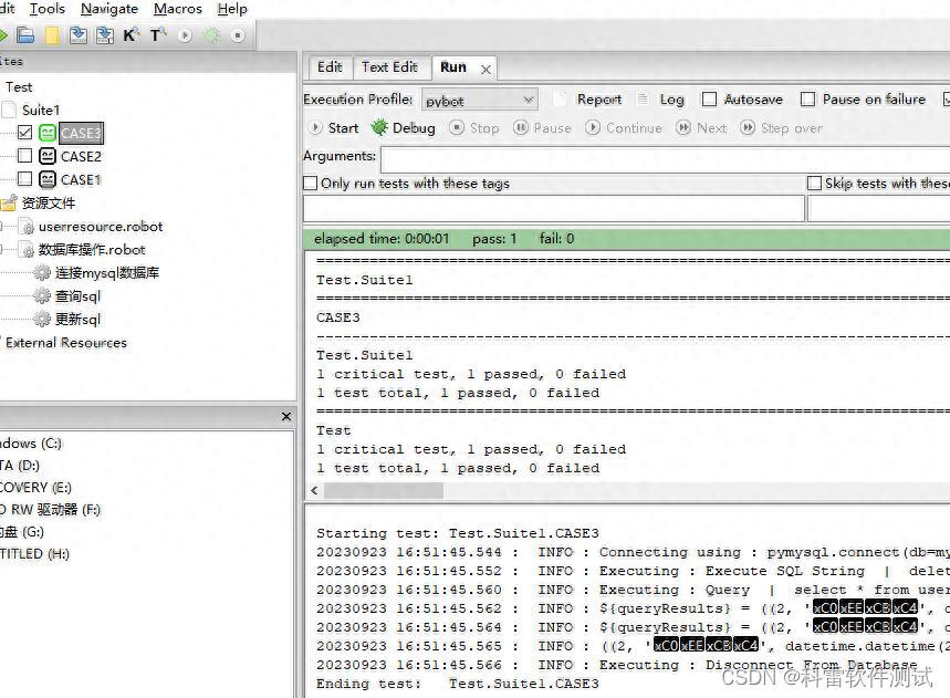 RobotFramework之使用DatabaseLibrary库操作mysql数据库（十一）-CSDN博客