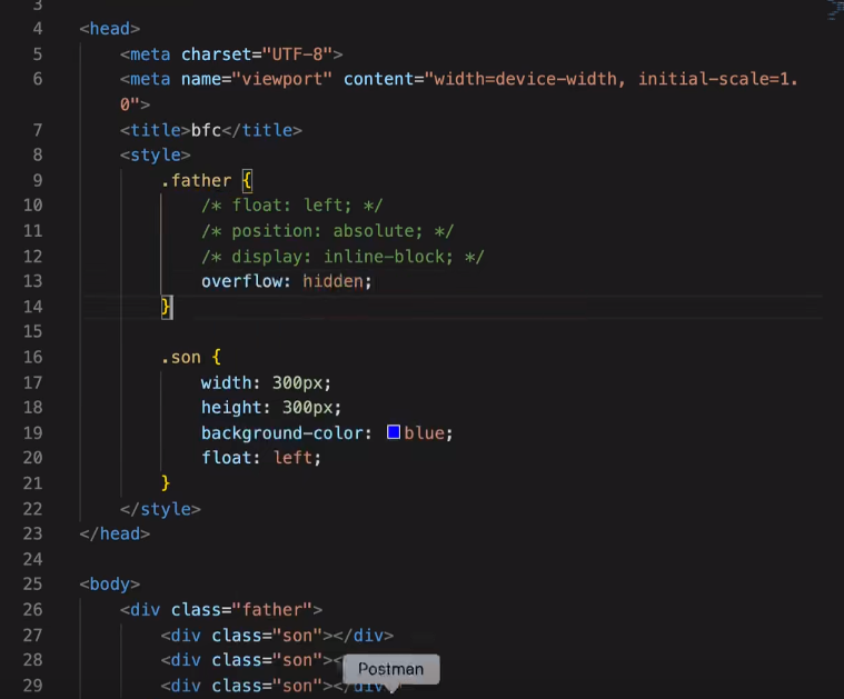 前端学习笔记202307学习笔记第六十六天-前端面试-html BFC的理解和作用2-CSDN博客