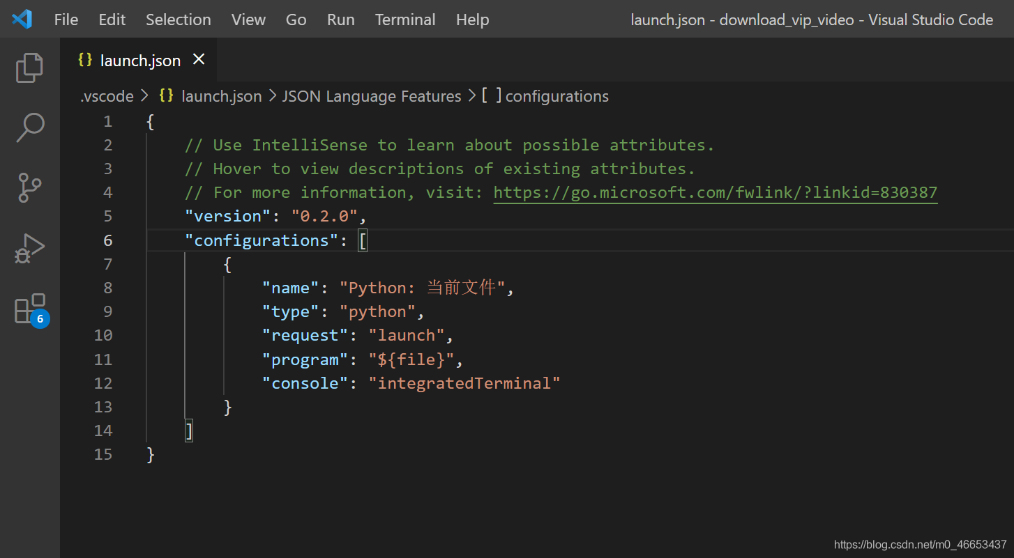VScode下Python程序接收命令行参数的运行和调试_py11111-CSDN博客