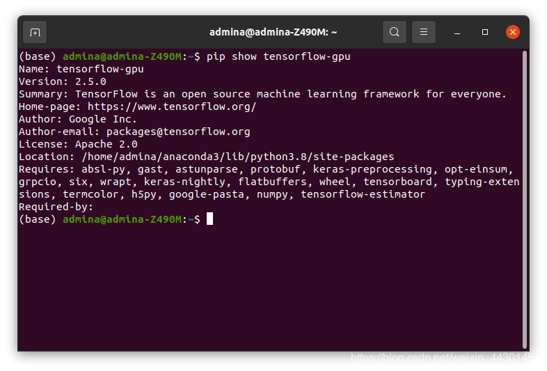 Ubuntu20.04安装Anaconda+TensorFlow-GPU_ubuntu20.04在anaconda安装tensorflow2.3gpu-CSDN博客