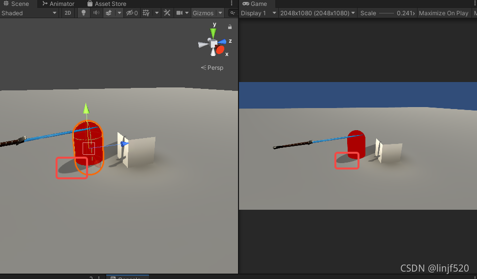 Unity - Projector - 实时[假]阴影_unity 假阴影-CSDN博客