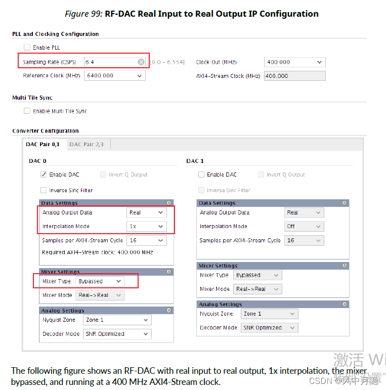 基于xilinx fpga RFSOC系列的Ultrascale+ RF Data Converter ip详解说明-CSDN博客