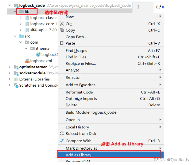 单元测试，动态代理，logback_idea main方法测试logback-CSDN博客