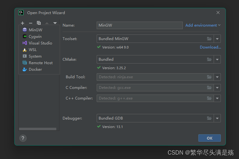 Windows安装配置Rust（附CLion配置与运行）_cline新建rust项目-CSDN博客