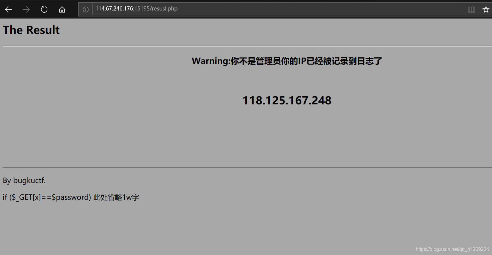 Bugku-WEB-web31_bug分析合集 多崎寻礼-CSDN博客