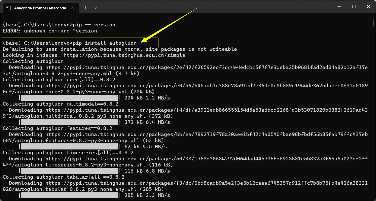 【AutoGluon_01】自动机器学习框架的安装与示例_autogluon安装-CSDN博客