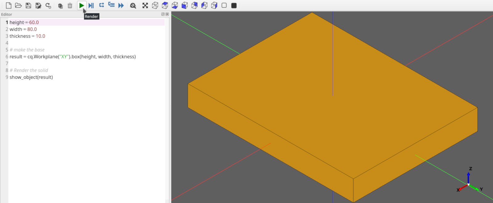 04.快速开始 - CadQuery 中文文档-CSDN博客