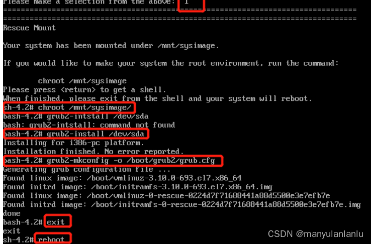 Linux第八章——引导过程与服务控制_linux打开grub-CSDN博客