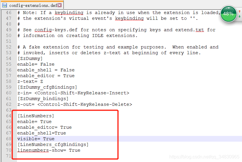 Python374的idle加行号python37 Idle 设置行数 Csdn博客