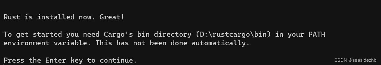 Window 11中安装Rust编译环境和集成开发环境_rustup-init.exe-CSDN博客