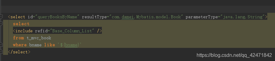 IDEA: org.apache.ibatis.reflection.ReflectionException: There is no getter for property named '的 ...