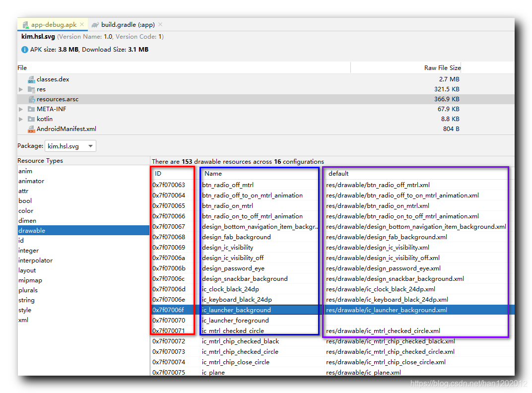 【Android 安装包优化】资源混淆 ( AAPT2 资源编译工具 | resources.arsc 资源映射表 工作机制 )_android aapt2 id生成源码分析-CSDN博客