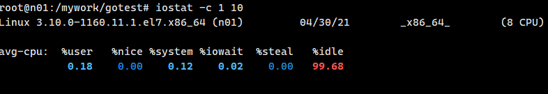 Linux iostat命令详解_iostat -p -t 参数-CSDN博客