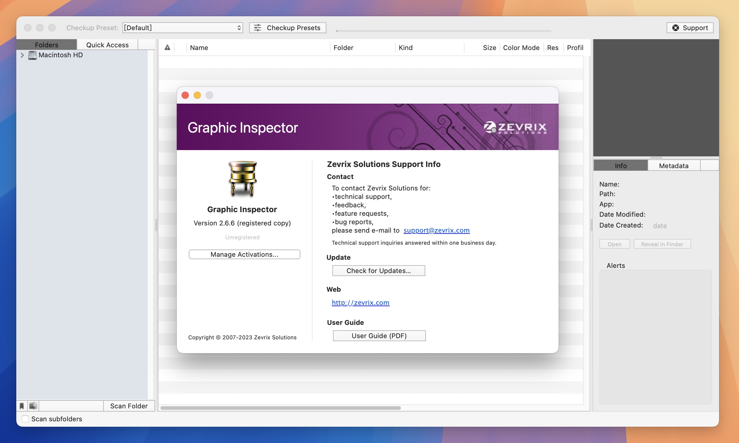 Graphic Inspector for Mac v2.6.6 mac图像检查器_mac的画质分析软件-CSDN博客