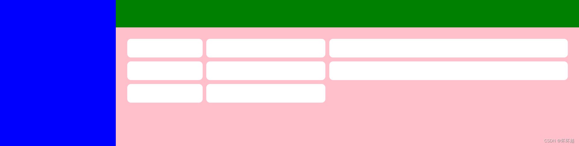 grid布局_display: grid; 一行6个-CSDN博客