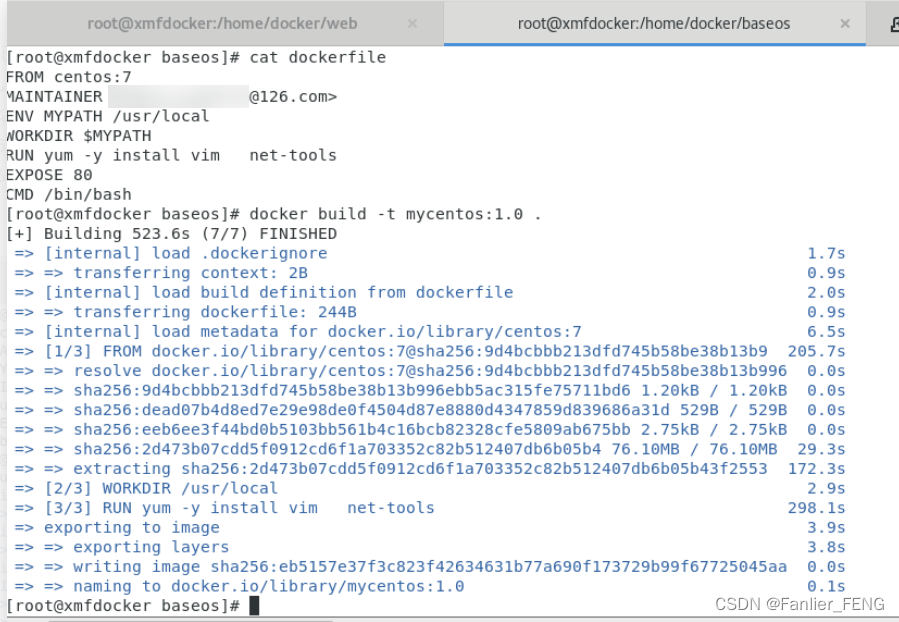 Docker实验：Docker安装、Nginx、Dockerfile、Docker build、上传镜像Docker Hub_docker 安装nginx dockerfile-CSDN博客