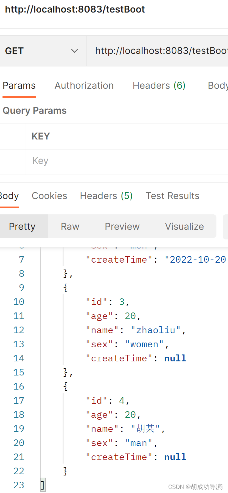 记录学习springboot 整合Mybatis CRUD-CSDN博客