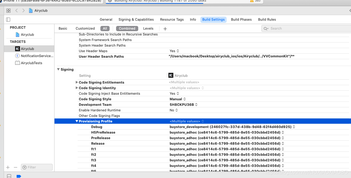 Xcode 工程中配置开发分组_xcode development team-CSDN博客