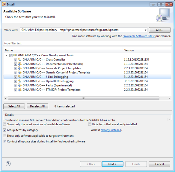 Attaching to a Running Target with Segger J-Link, GDB and Eclipse_attaching to running target-CSDN博客