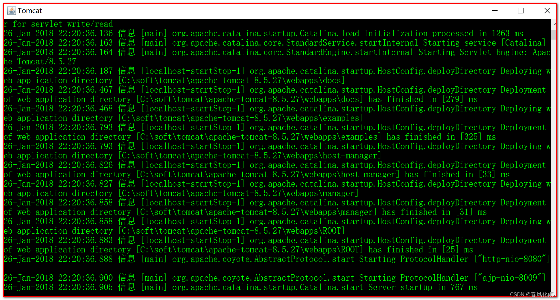 tomcat介绍,安装和使⽤_tomcat8.0-CSDN博客