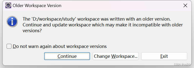 新版eclipse导入旧版的workspace_高版本eclipse导入低版本-CSDN博客