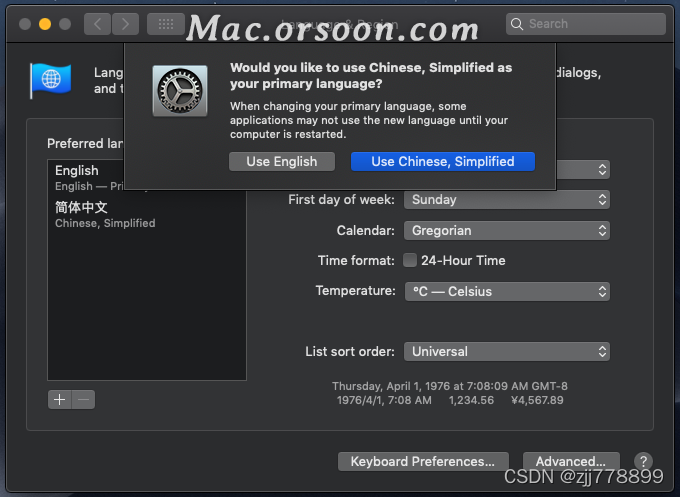 mac的系统语言怎么设置为中文_m2电脑系统英文-CSDN博客