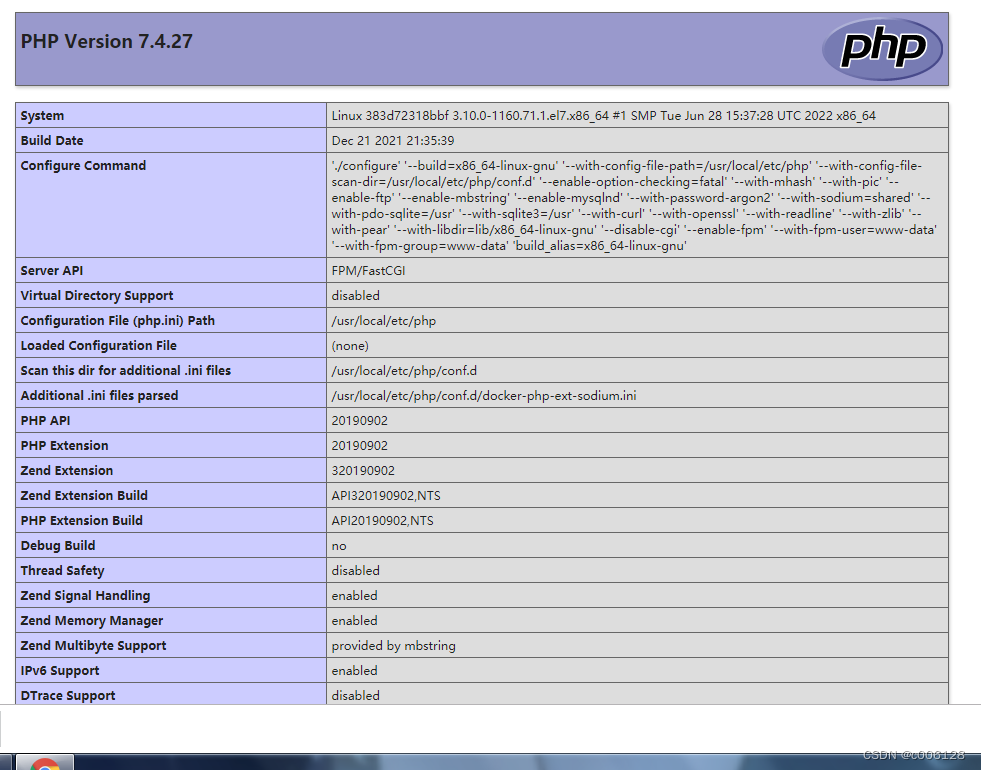 Docker搭建php环境_docker php7.4-CSDN博客
