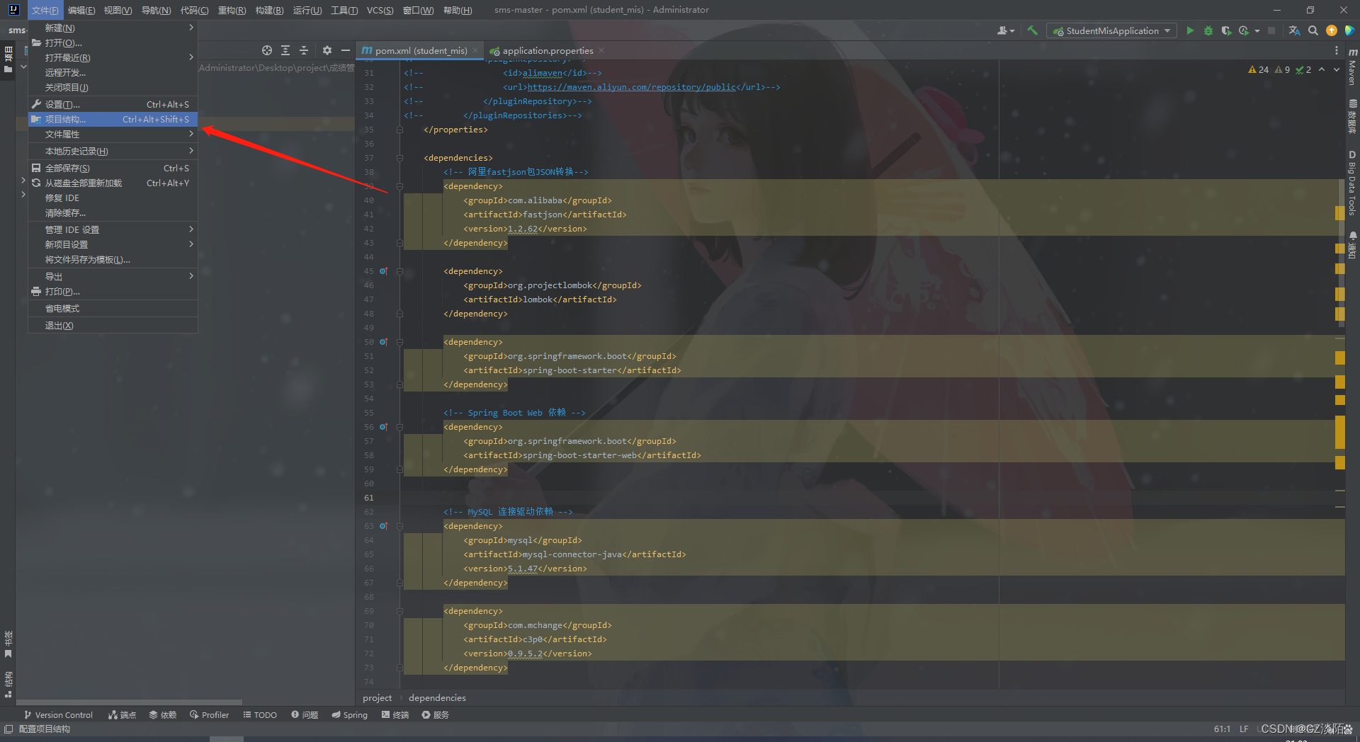 Idea运行springboot项目（保姆级教学）_iead 运行springboot 项目-CSDN博客