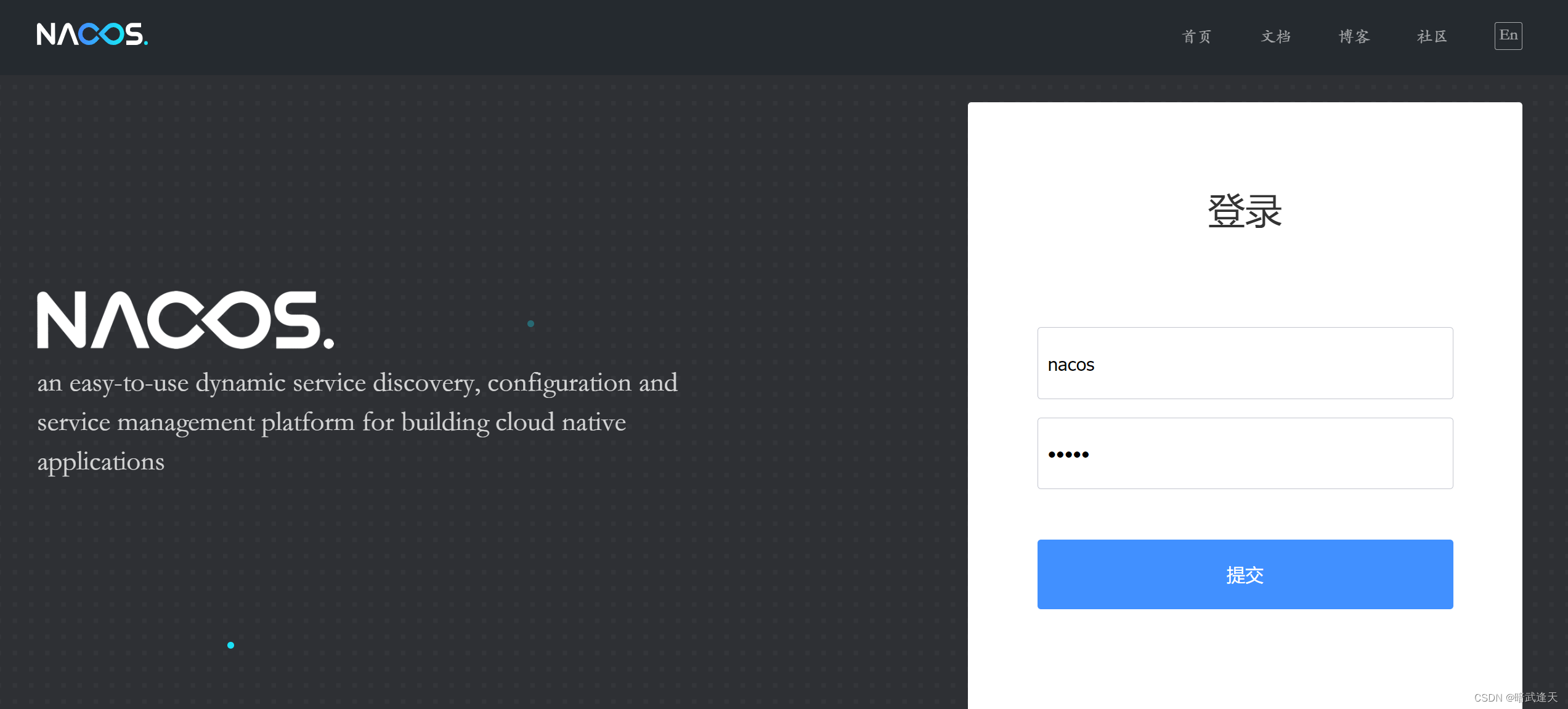 Nacos服务中心配置文件的简单使用_nacos pom-CSDN博客