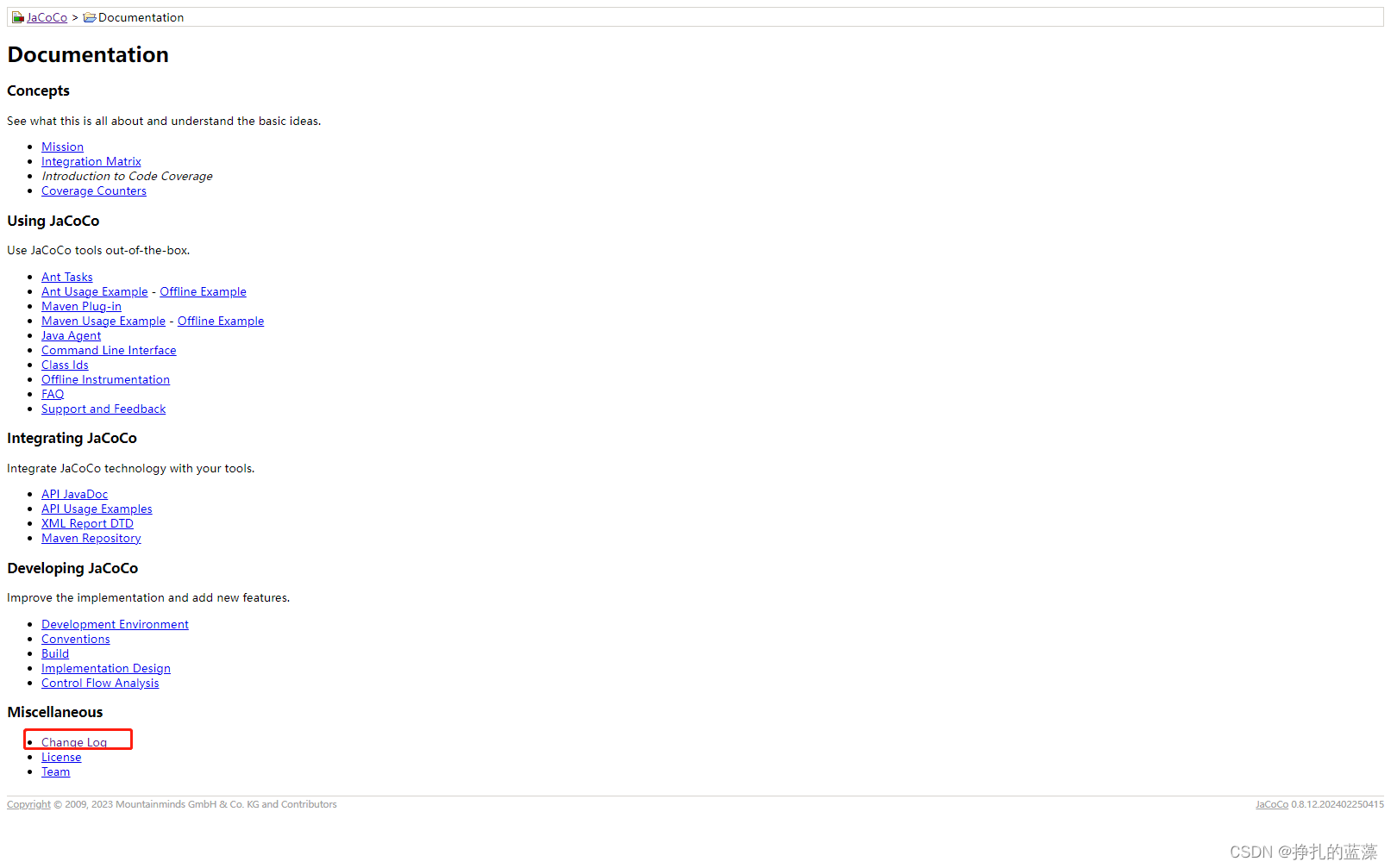 jacoco查看各版本支持的最低jdk版本_jacoco jdk17-CSDN博客