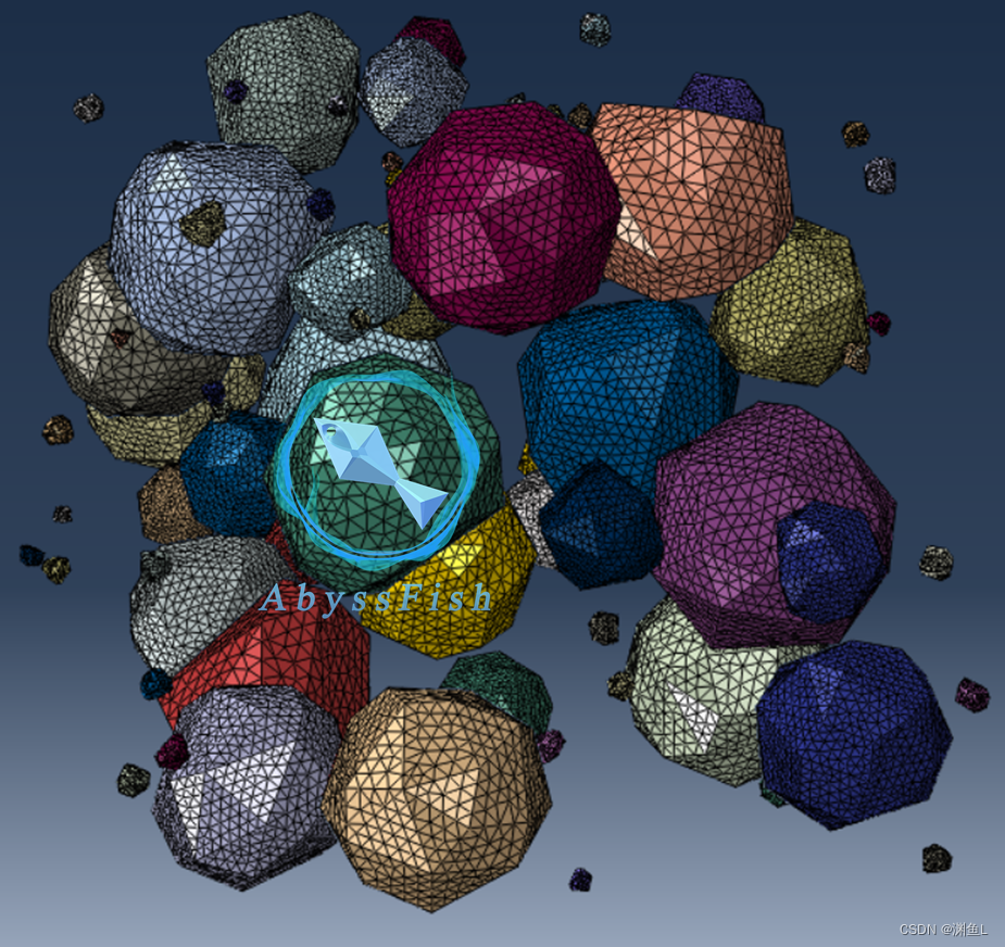 Abaqus三维随机多面体插件—AbyssFish – Random Polyhedron Aggregate_abaqus随机生成多面体-CSDN博客