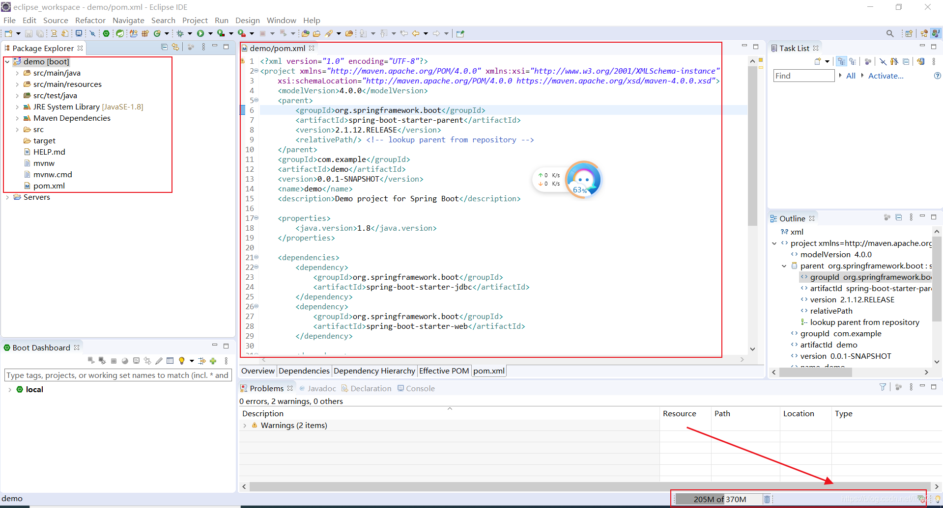 关于eclipse创建springboot项目问题_eclipse+java1.8无法创建springboot项目-CSDN博客