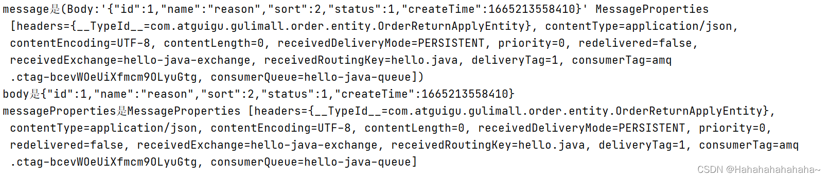 Rabbitmq简单测试(java)rabbitmq报文测试 Csdn博客