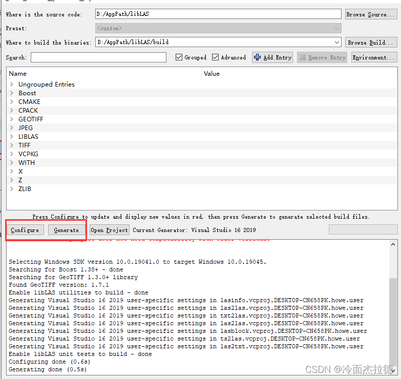 vs2019 配置liblas_liblas库-CSDN博客
