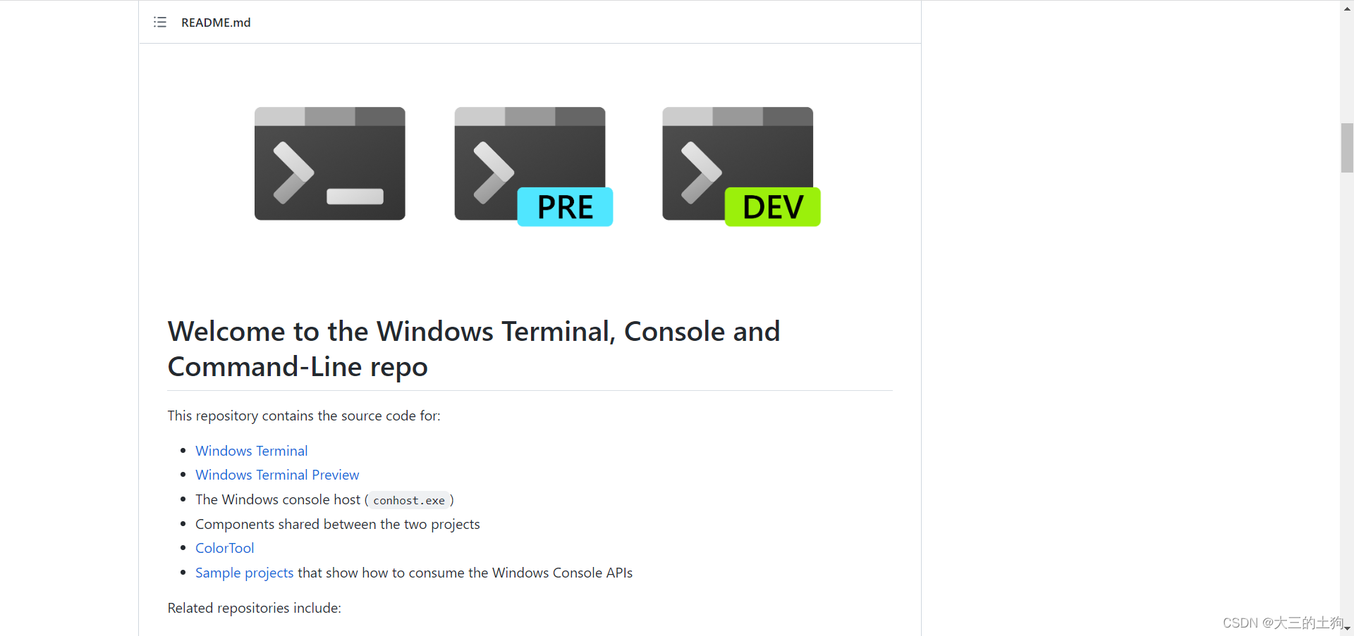Windows Terminal Preview (Windows下好用的小黑框)-CSDN博客