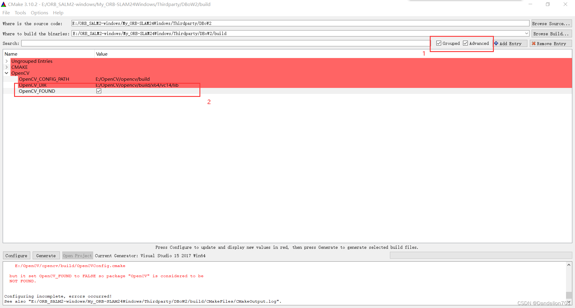 Windows环境下配置ORB_SLAM2教程_orb-slam2 windows-CSDN博客