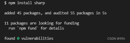 npm安装sharp出现的问题（安装失败的问题及解决）_npm sharp-CSDN博客