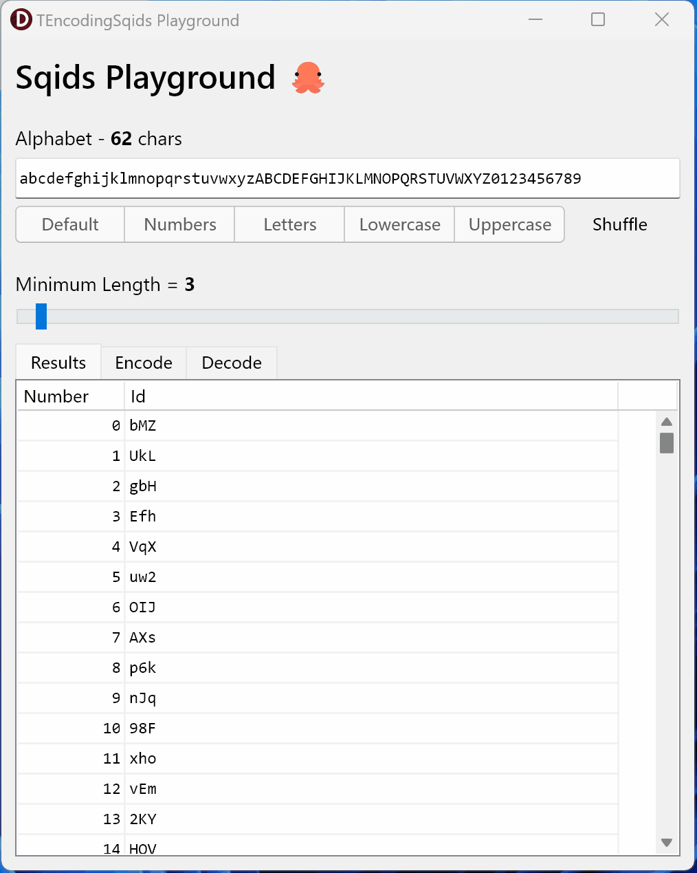 【Delphi】最新版12中新功能：Sqids 数字生成短的唯一标识符_delphi12新功能-CSDN博客