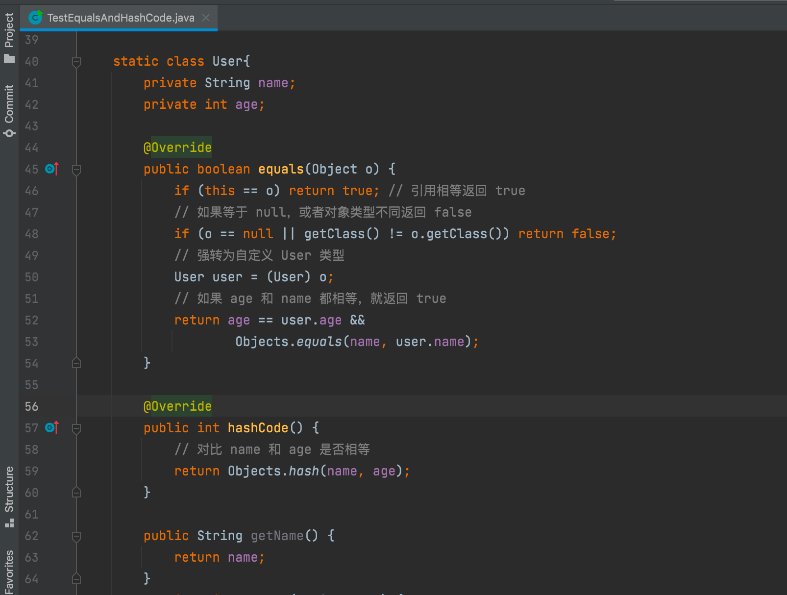 重写equals后为什么要重写hashcode方法-CSDN博客