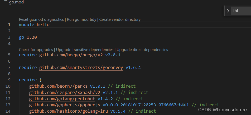 go1.20环境安装以及beego框架配置_golang1.20安装-CSDN博客